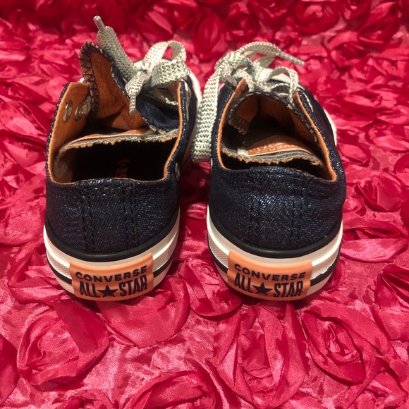 Converse | Shoes | Converse Chuck Taylor All Star Double Tongue Shine ...